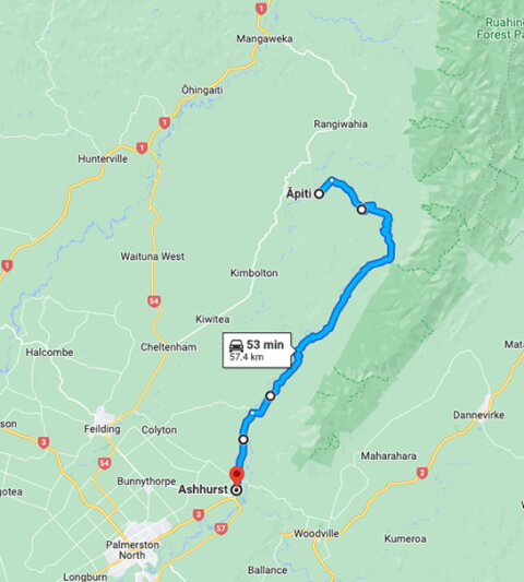 Manawatū Scenic Route | Manawatū & Palmerston North